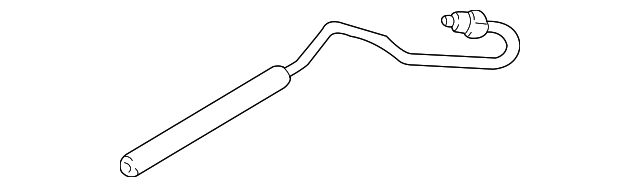 Genuine Toyota Return Hose part# 44412-04020 for 1998-2004 Toyota ...
