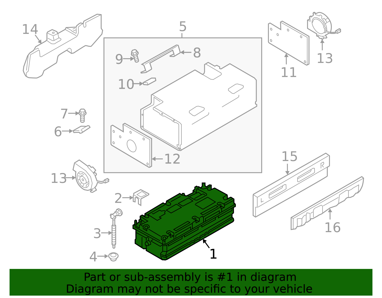 2019-2025 Audi Battery 4N0-915-105-F | OEM Parts Online