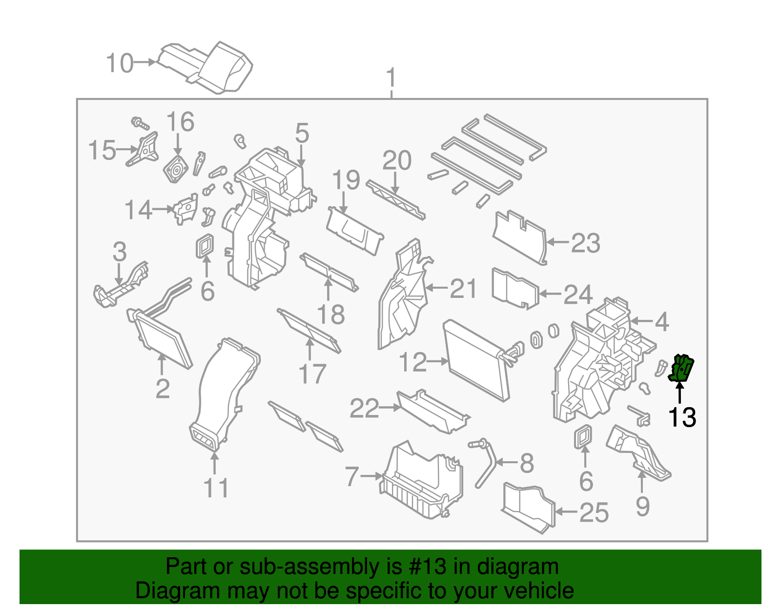 97161-1UAA0 - Actuator 2011-2015 Kia Sorento | Kia.Parts Store