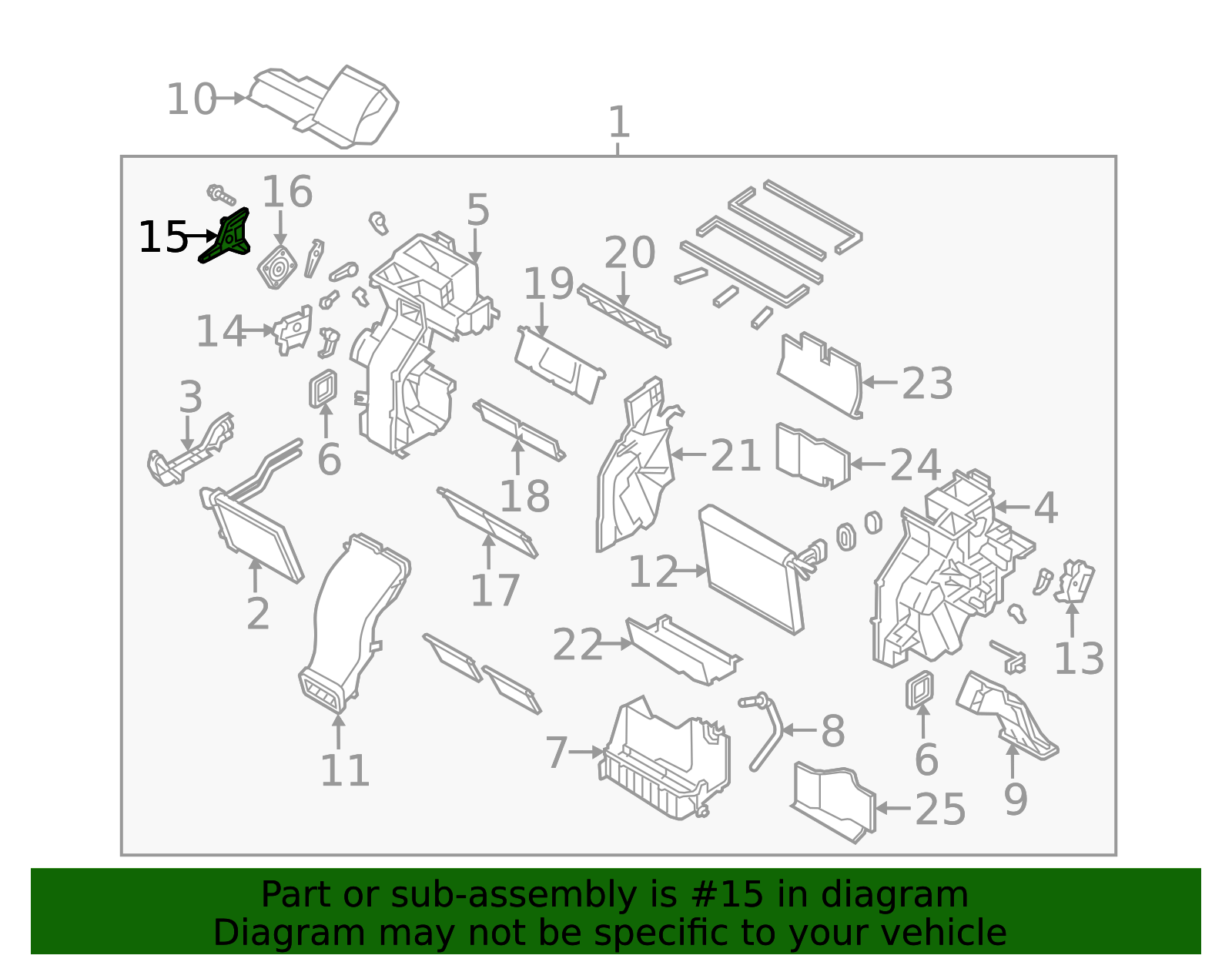 97154-3K000 - Actuator 2011-2014 Kia Sorento | Kia.Parts Store