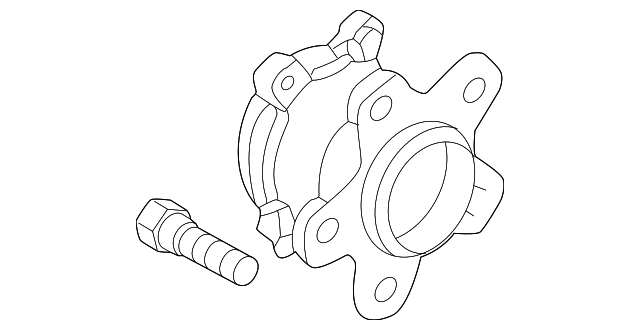 3785A094 - Hub Assembly 2022-2024 Mitsubishi Outlander | Mitsubishi ...