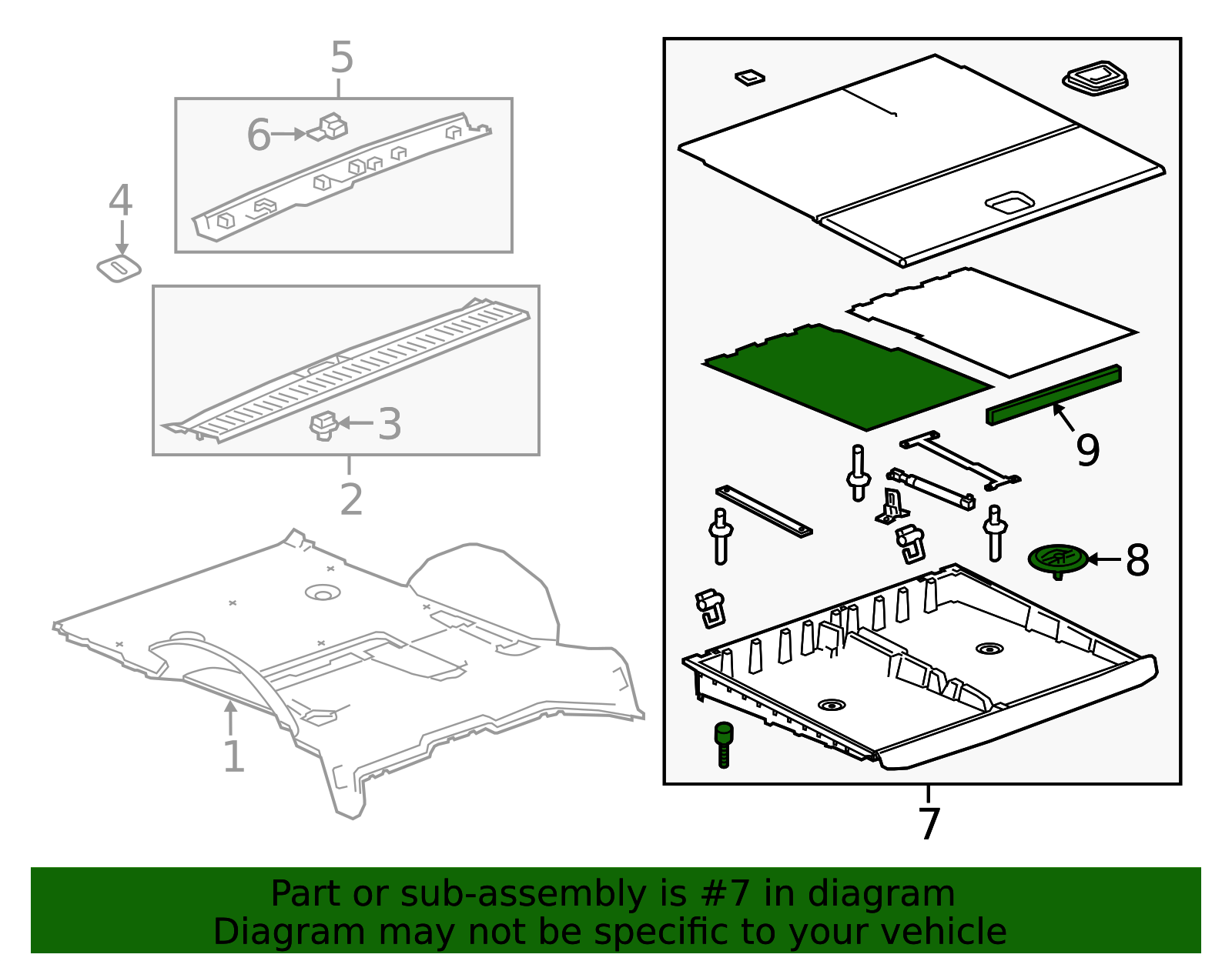 84967305 - Storage Box 2015-2020 GM | GM Parts Center