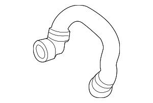 17127646151 - 2011-2018 BMW Lower Hose (17-12-7-646-151) | BMW of South ...