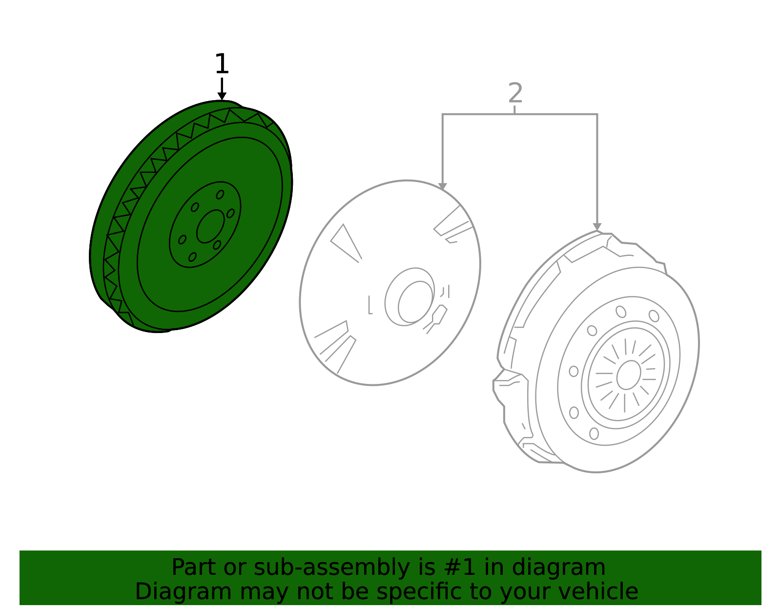 Clutch Flywheel FR3Z-6477-F | Awesome Parts Ford