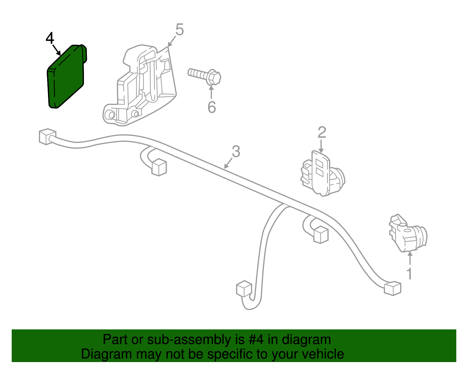 36936-TVA-A03 - Object Sensor 2020 Honda Accord | Honda Parts Online