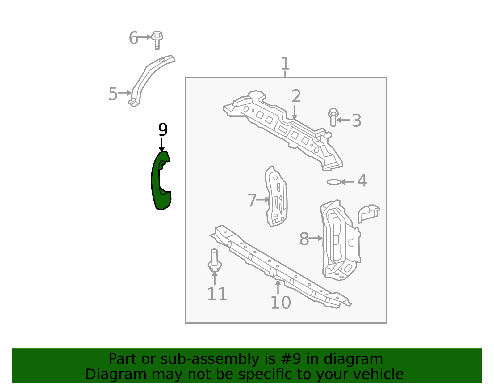 Radiator Air Deflector - OEM Engine Cooling Channel | AutoNation Parts
