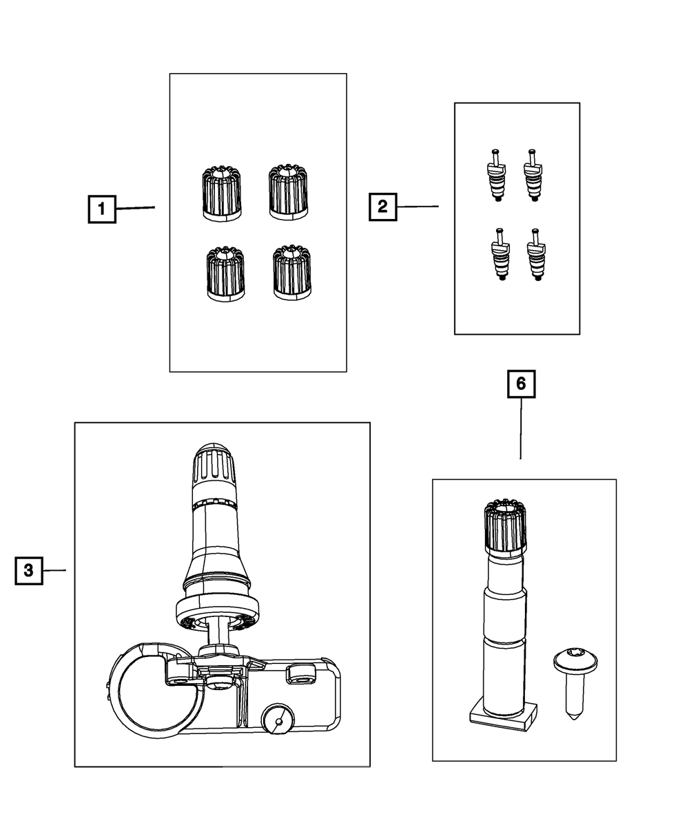 Mounting Hardware Kit for 2022-2024 Jeep Wrangler | OEM Mopar ...