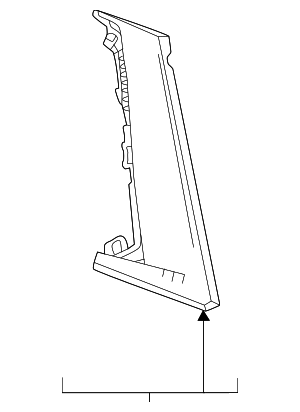 2021-2024 Cadillac Escalade Front Molding 85002017 | Capital Chevy Parts