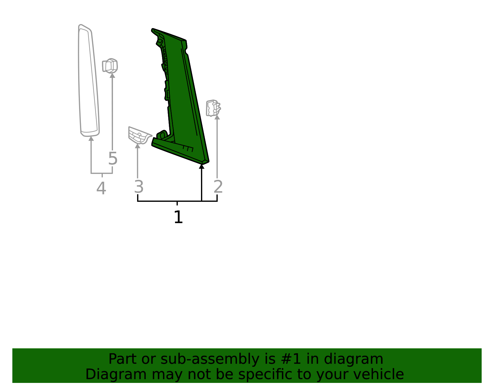85002015 - Front Molding | Partners Chevy