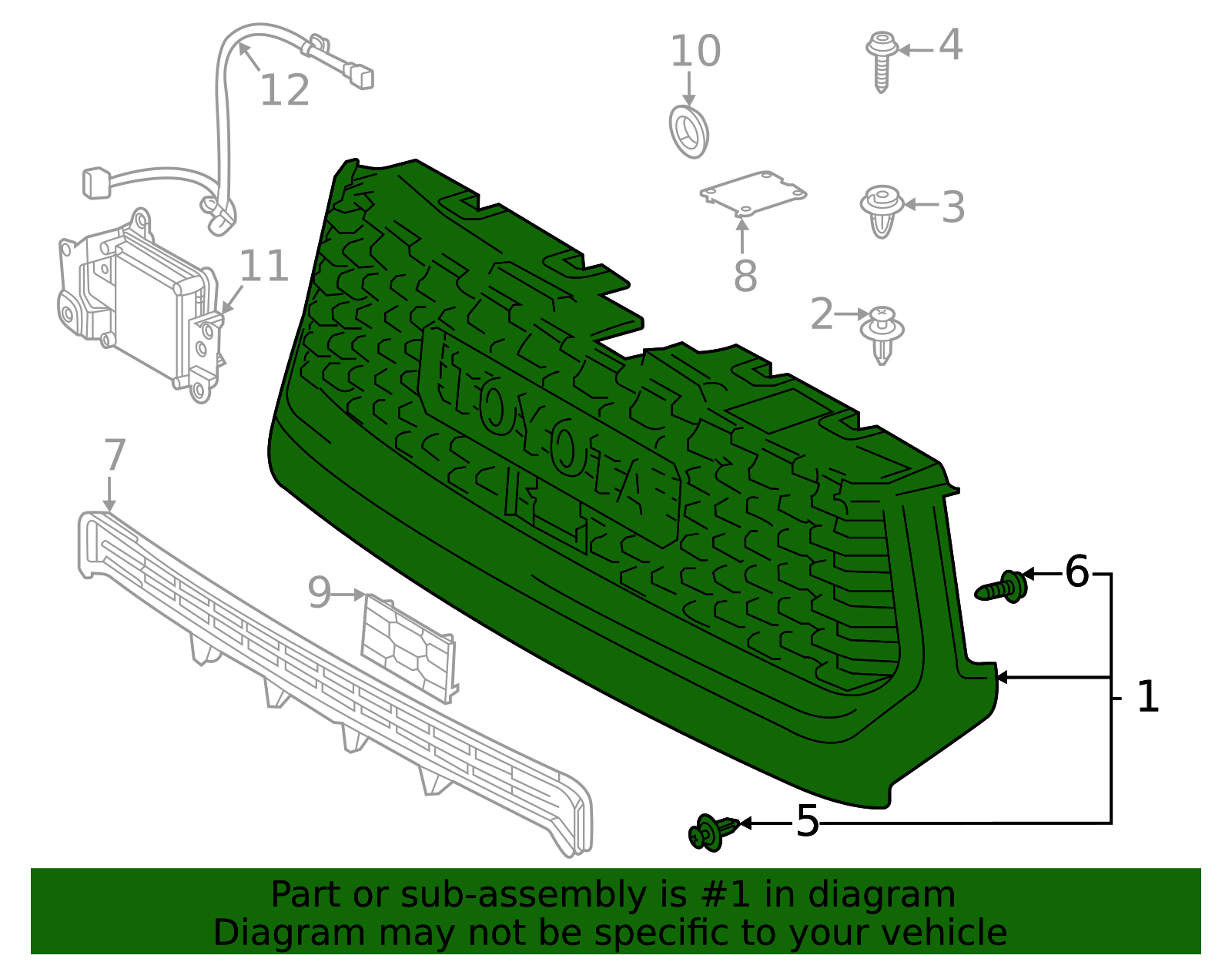 2019-2021 Toyota Tundra Genuine Toyota 2019-2021 Tundra 218 Black TRD ...