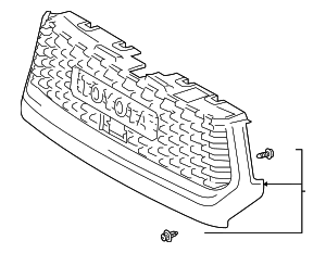 2019-2021 Toyota Tundra Grille 53101-0C070-C0 | Parts Aubrey Alexander ...