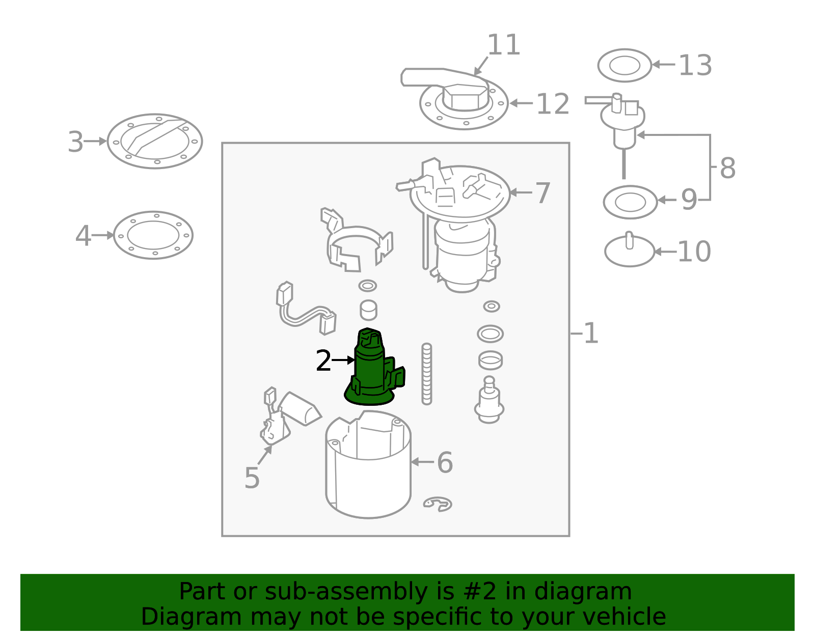 42022SG010 - High-Quality Electric Fuel Pump for 2014-2018 Subaru ...
