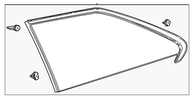 2021-2025 Toyota Sienna Side Glass 62730-08201 | Toyota San Diego Parts