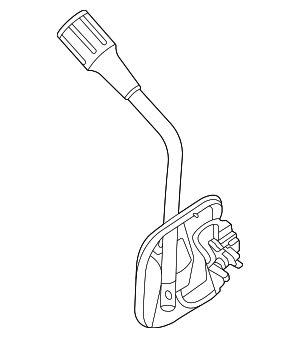 L1MZ-7A256-D - Lever - 2020-2025 Ford Police Interceptor Utility ...
