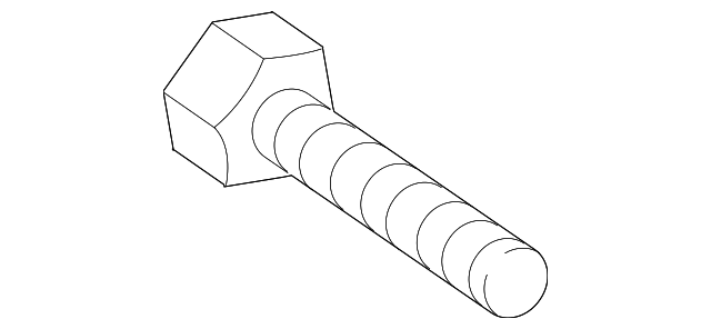 2013-2024 GM Rear Wheel Bolt 11588808 | NewGMParts.com