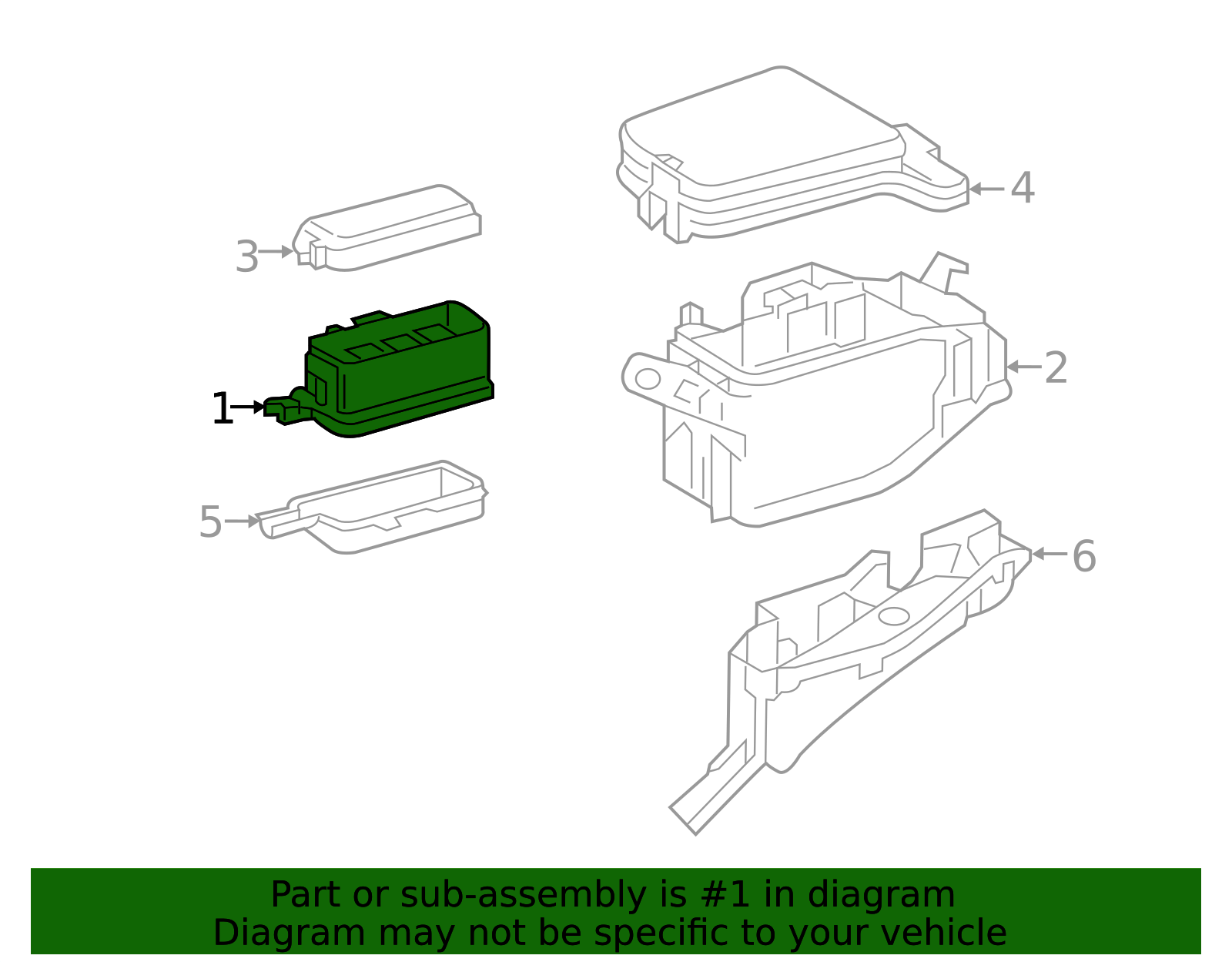 Genuine Official Toyota Relay Box part# 82740-0E040 for 2014-2019 ...