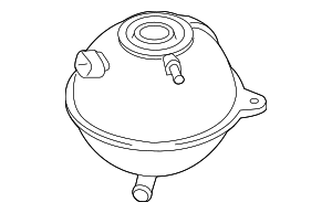 5Q0-121-407-AA - Expansion Tank 2015-2025 Volkswagen | Wolfsburg Parts ...