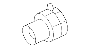 25485-T6000 - Hyundai Upper Hose Connector 2021-2025 Genesis ...