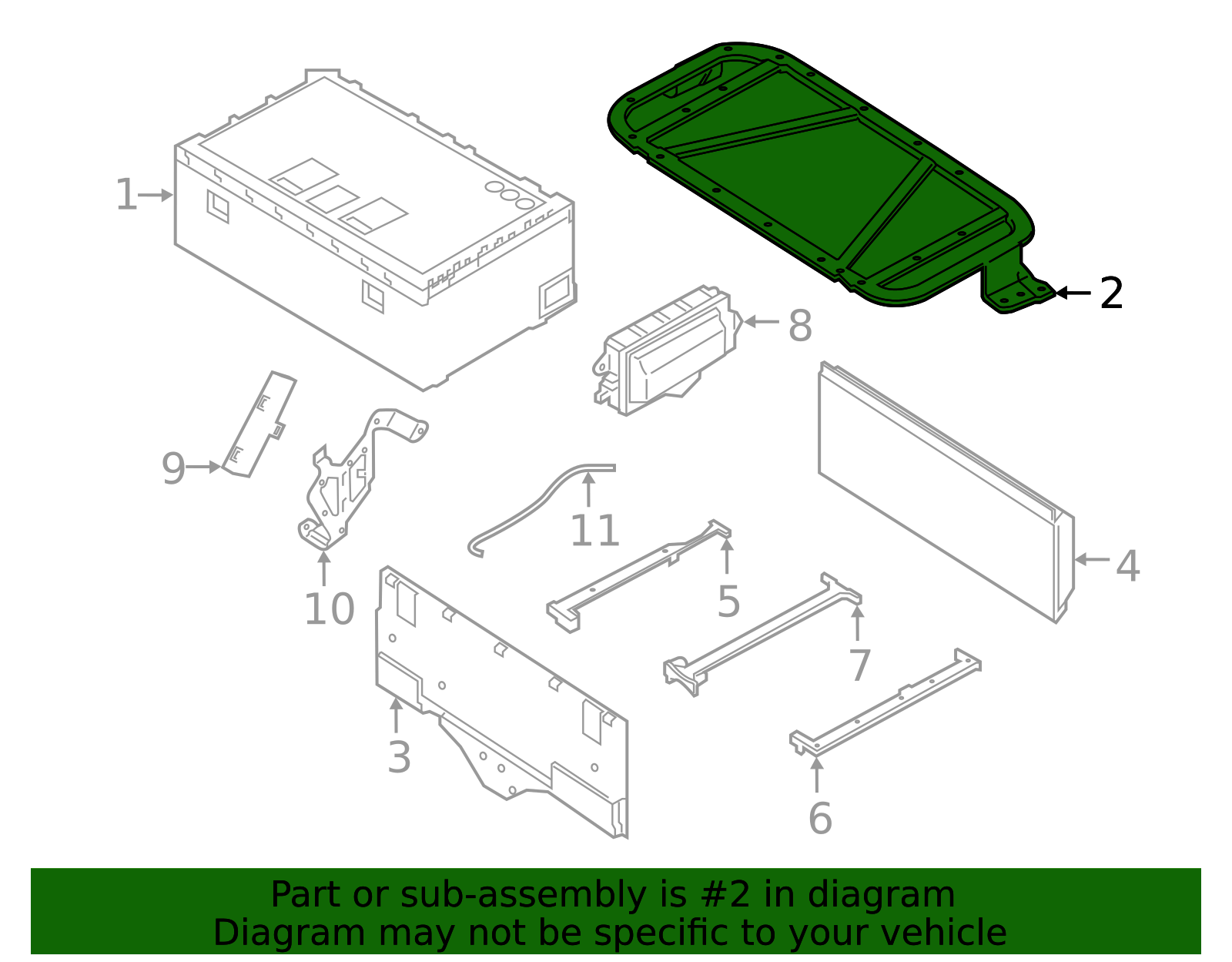 971-804-918-A - High-Quality Drive Motor Battery Pack Tray for ...