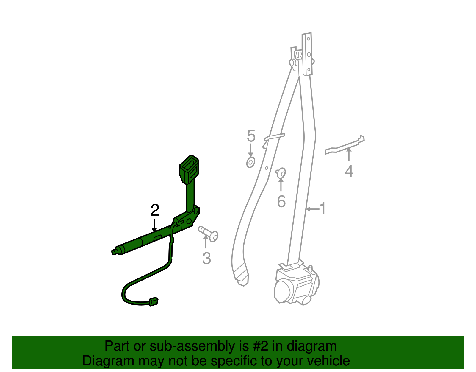 Genuine BMW 72-11-7-210-887 | Buckle End | FREE Shipping on Most Orders ...