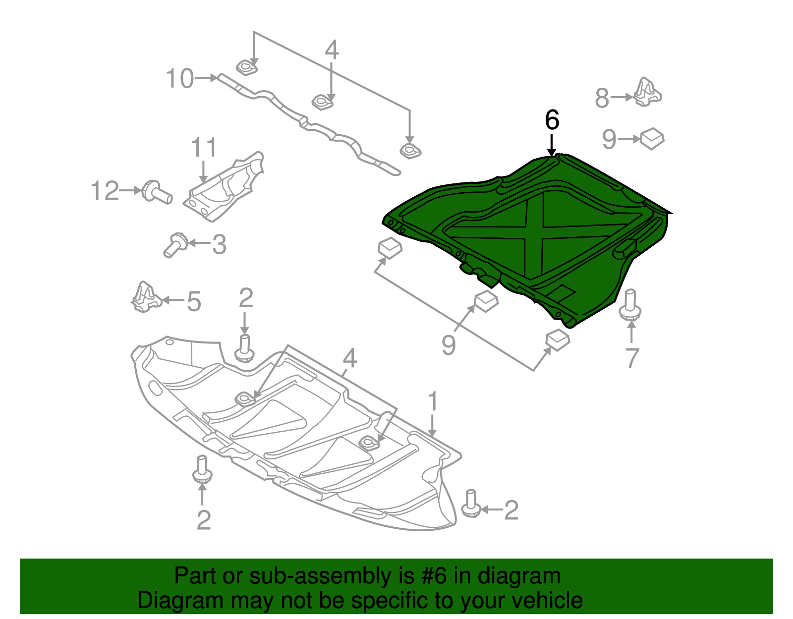 2003-2009 Audi Splash Shield 8E0-863-821-AL | OEM Parts Online