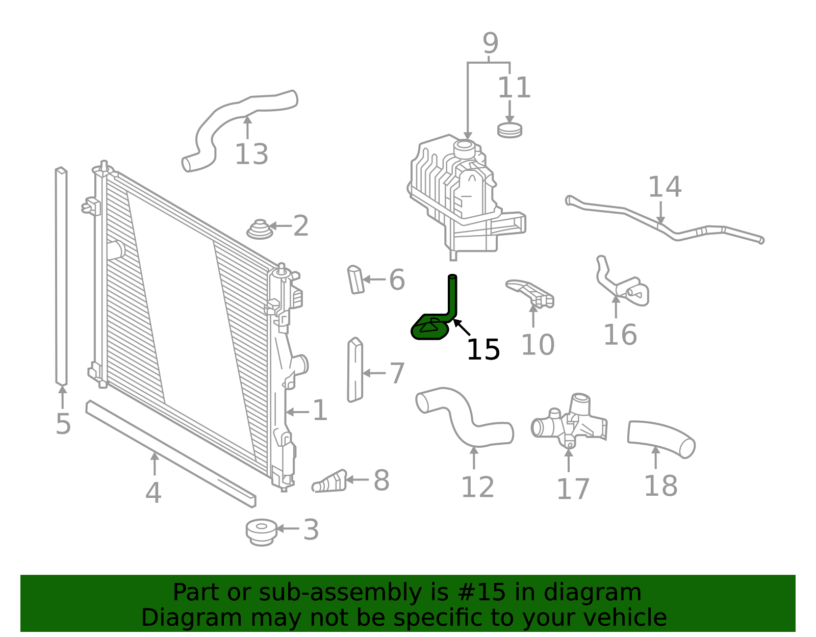 2021-2025 Toyota Mirai 2021-2024 Toyota Mirai - Reservoir Hose 16566 ...