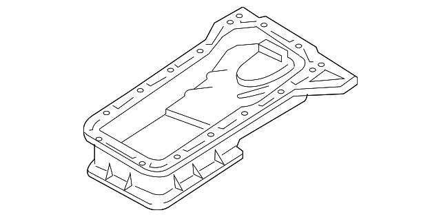 2007-2013 Nissan Altima Oil Pan 11110-JA00A | Team Nissan Inc.