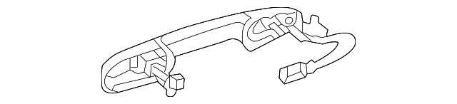 69230-08090-C0 - Handle, Outside 2021-2025 Toyota Sienna | Toyota San ...