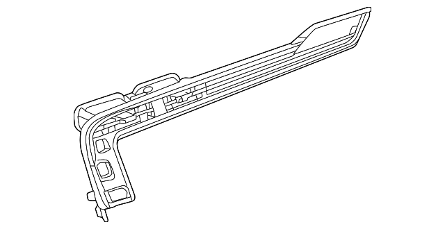 2024-2025 Toyota Mirai Trim Plate 55470-62031 | Toyota Parts Center