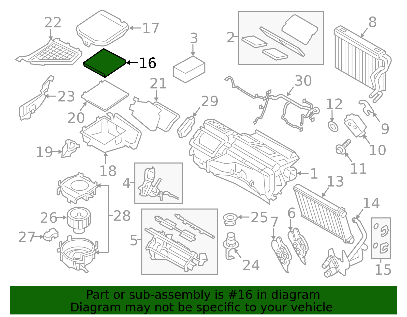 64319395930 - Cabin Air Filter (64-31-9-395-930) | BMW of South Atlanta ...