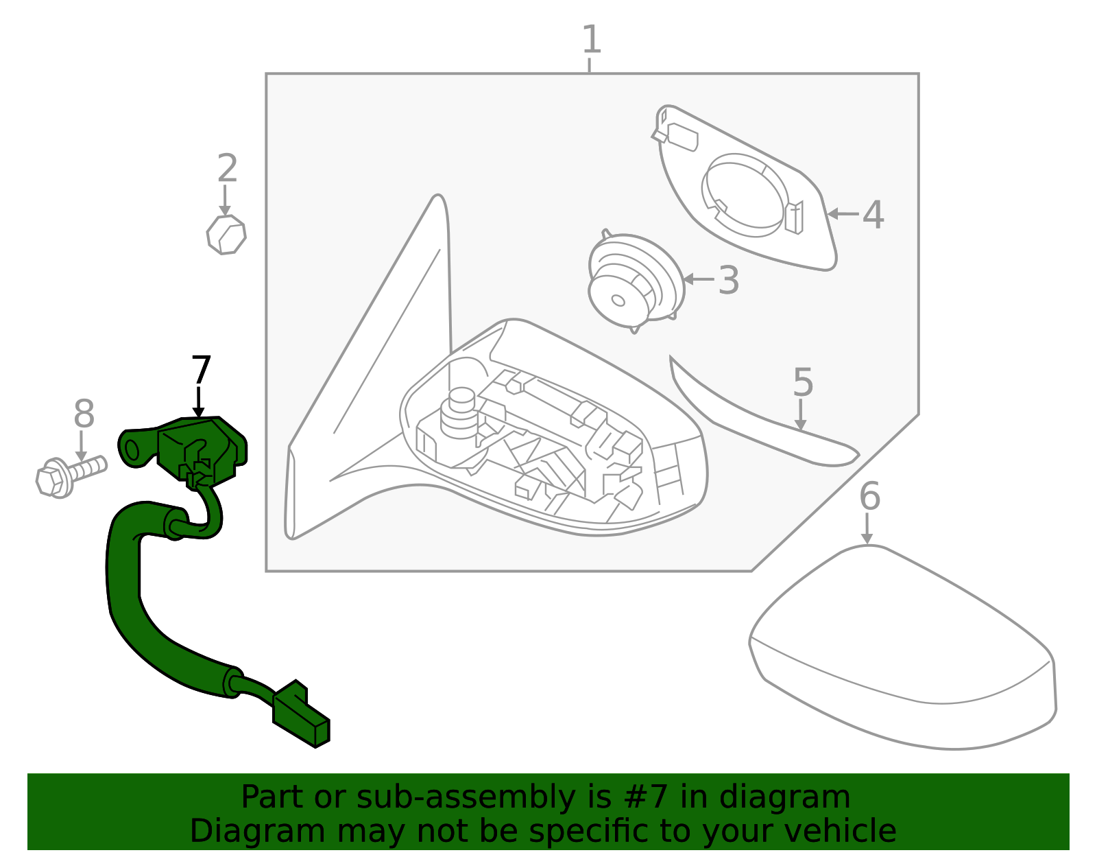 26670-5MA0A - High-Quality Collision Avoidance Warning Indicator for ...