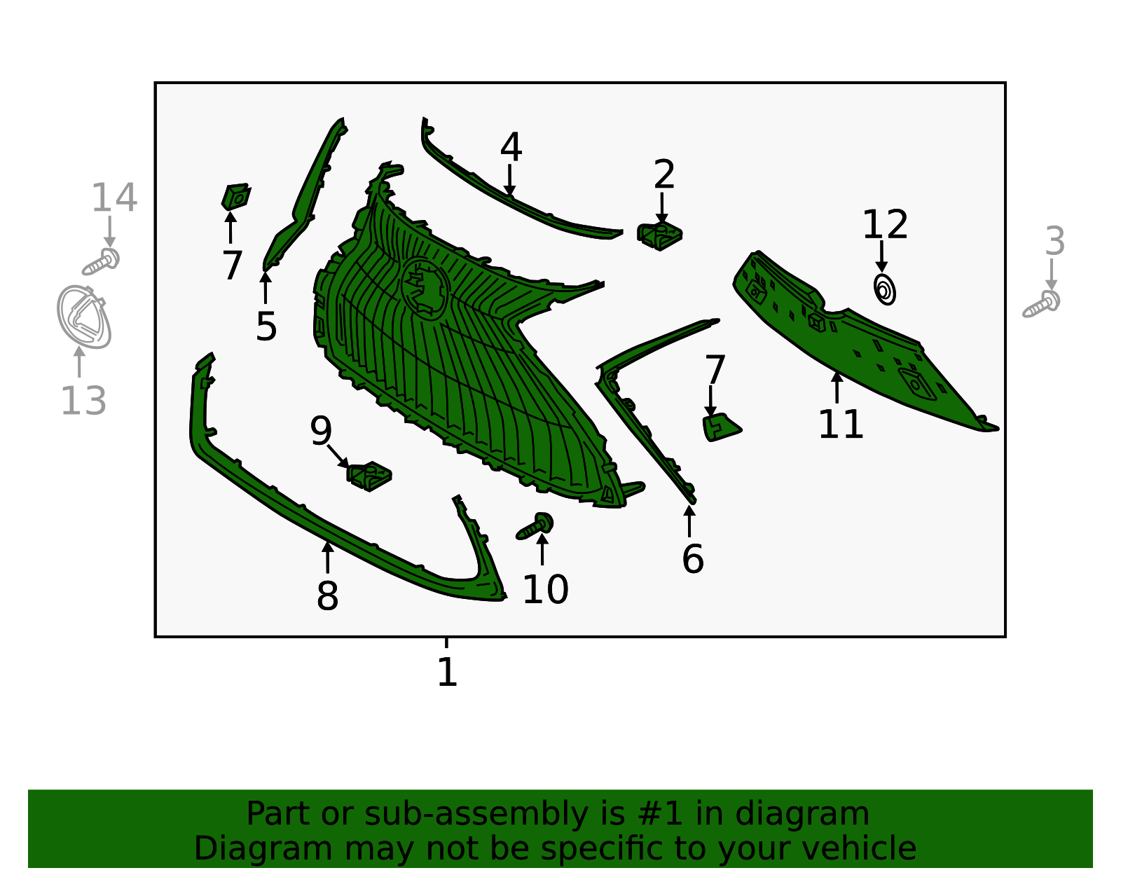 53101-06F90 - Grille Assembly 2022-2025 Lexus ES300h | Lexus of Stevens ...
