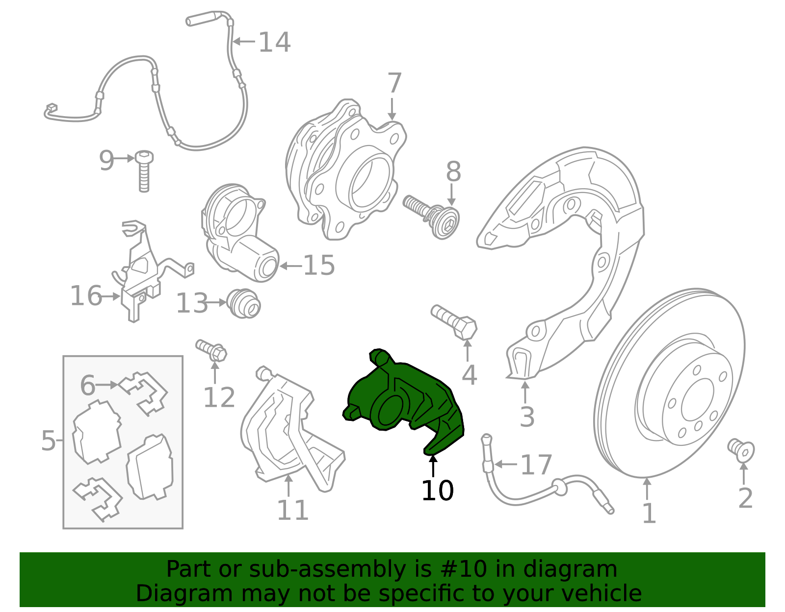 Genuine BMW 34-20-6-898-607 | Disc Brake Caliper | FREE Shipping on ...