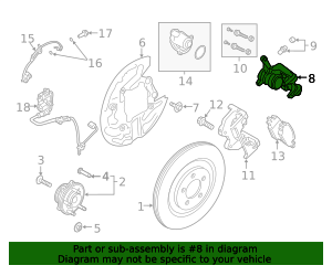 BRCF-548 - Motorcraft™ Caliper | Sunrise Ford Parts