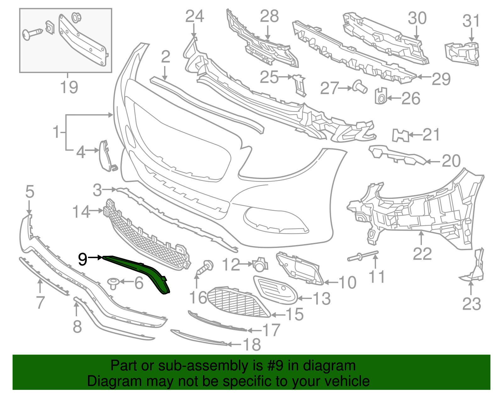 205-885-71-38 - Side Spoiler 2015-2023 Mercedes-Benz | Mercedes-Benz ...