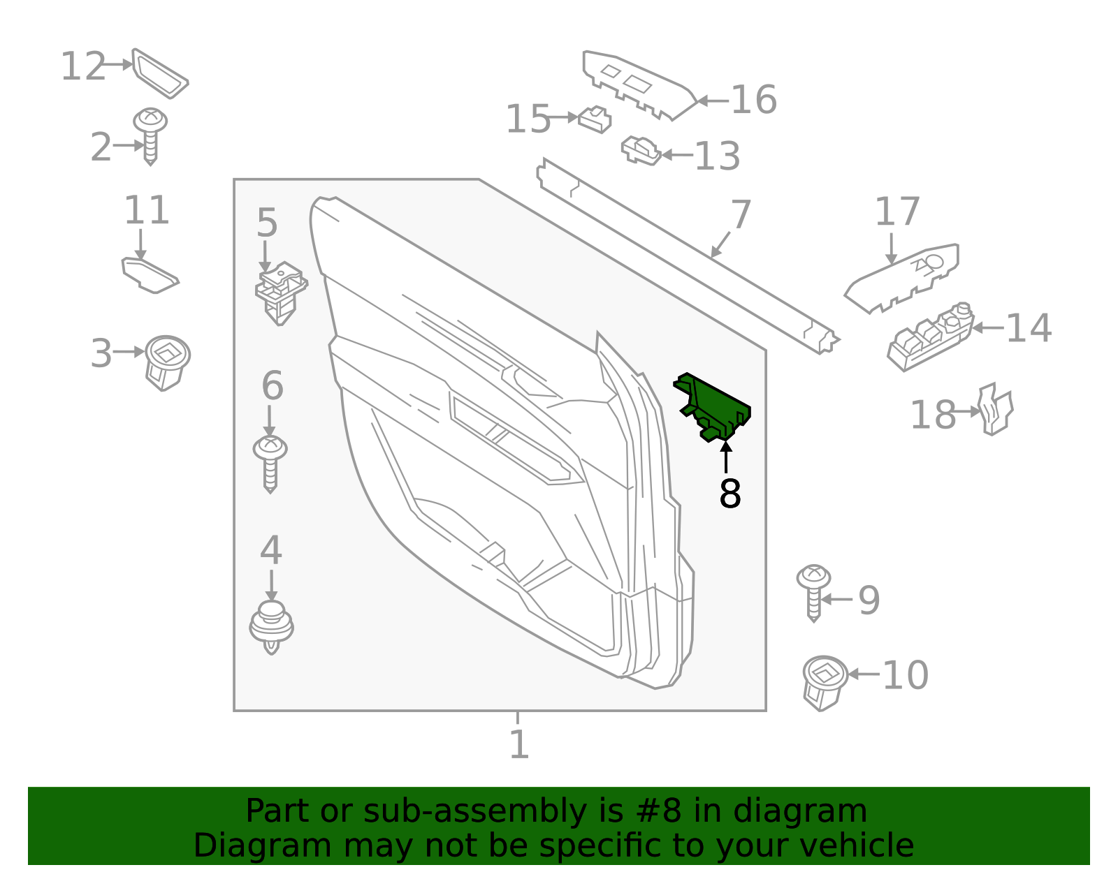 2013-2025 Mazda Handle, Inside KD53-59-330E | OEM Parts Online
