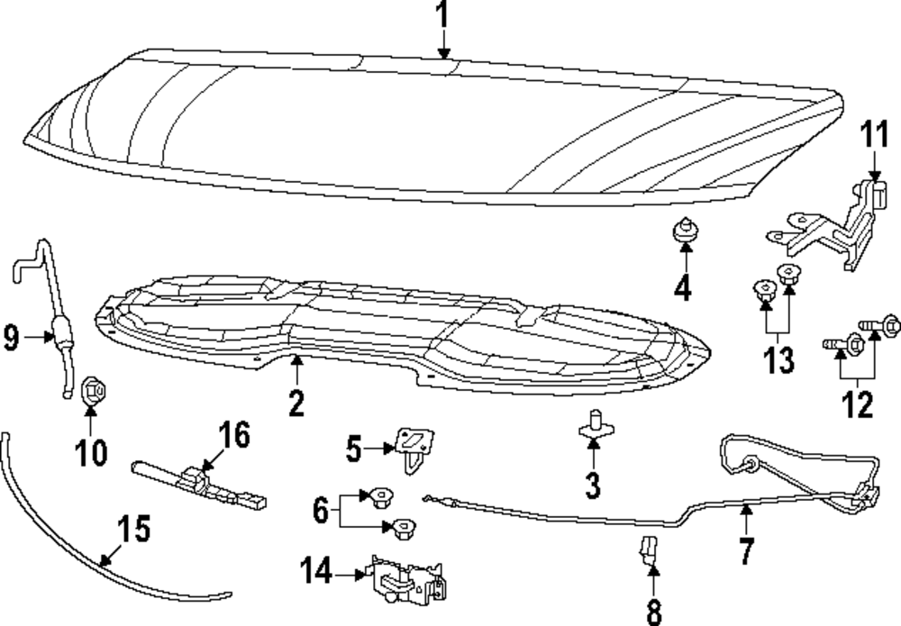 68228761AC - Def Tank Bracket - 2013-2014 Mopar | Mopar Parts Canada
