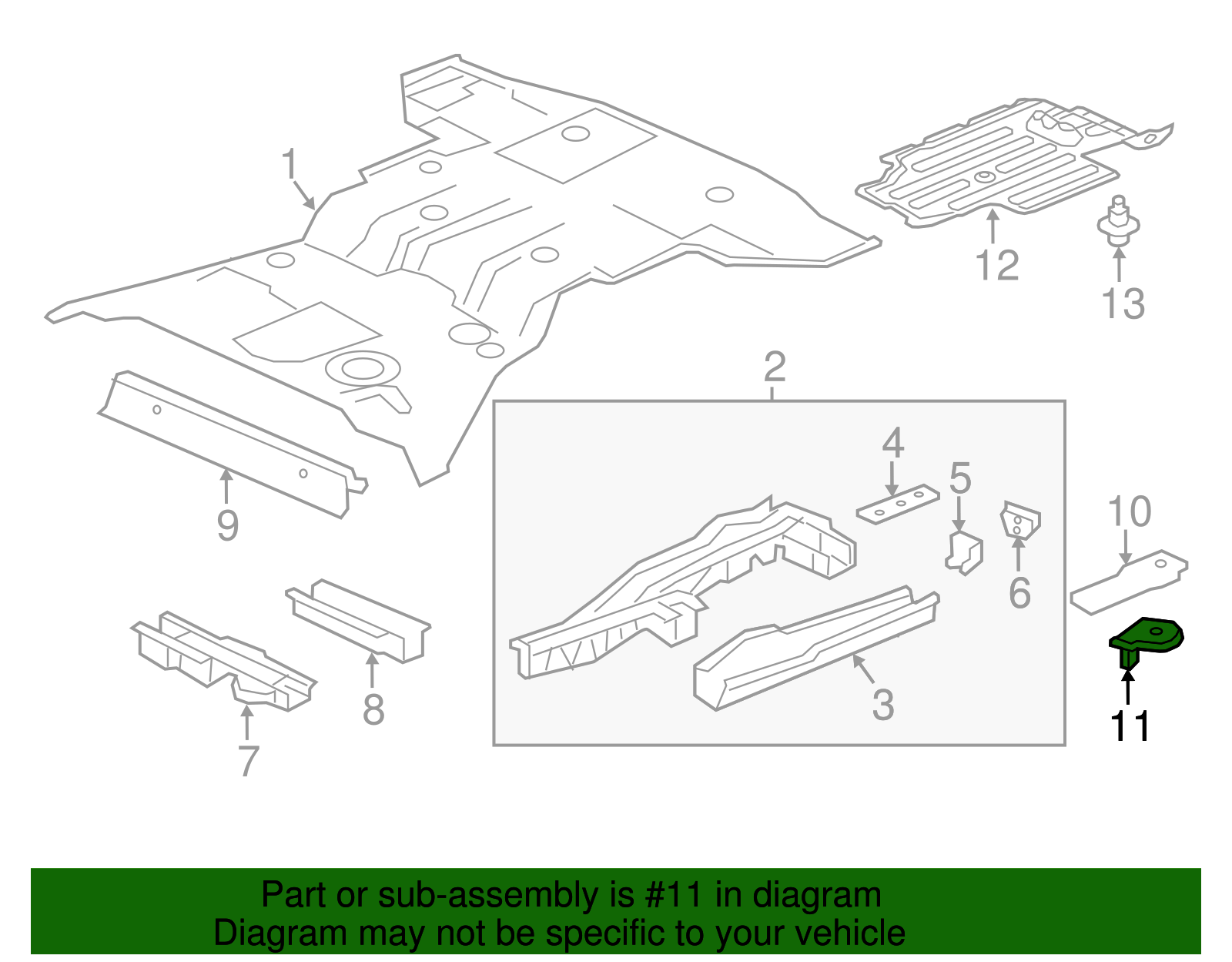 2014-2020 Acura Spare Carrier 74711-SZA-A02 | OEM Parts Online