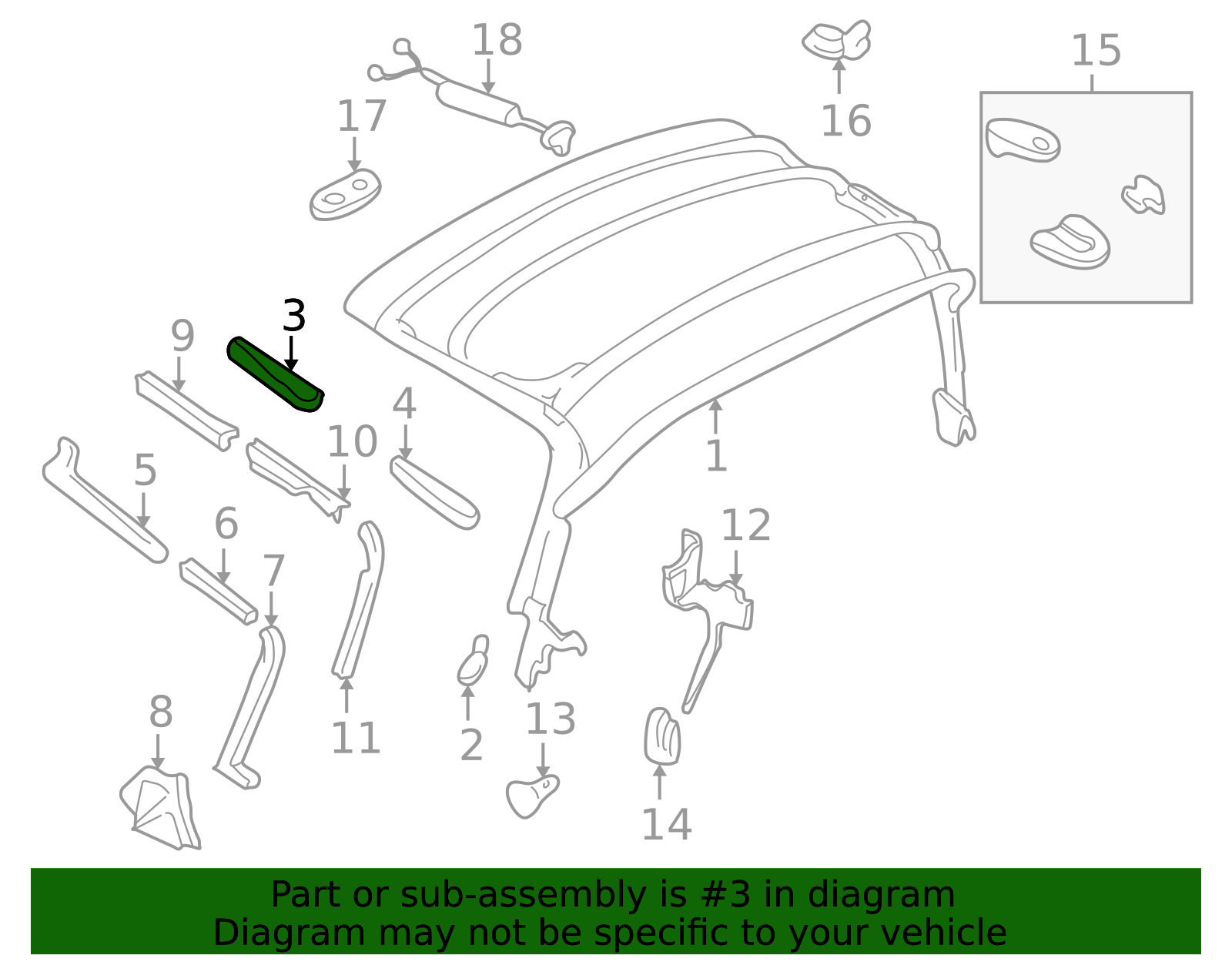NC10-R1-431B - High-Quality Weatherstrip for 1999-2005 Mazda Miata ...