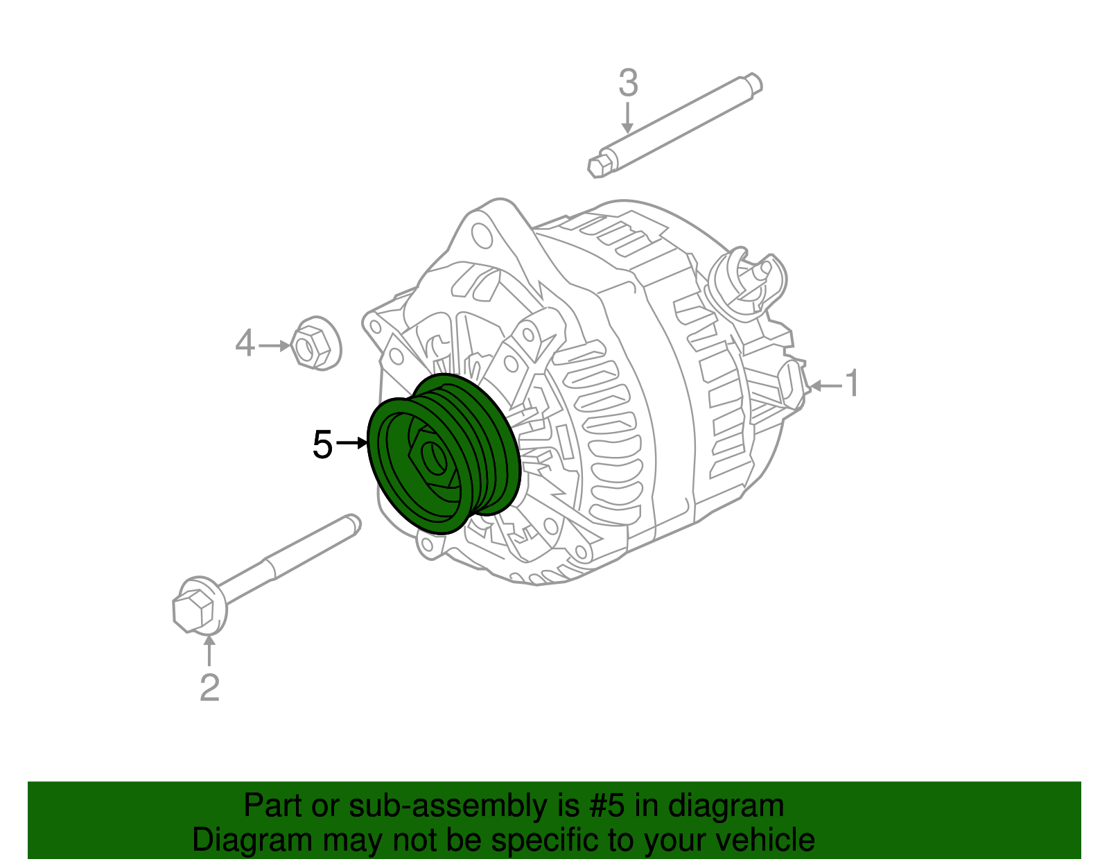 HL3Z-10346-B - Alternator 2012-2020 Ford F-150 | Ford Parts Direct