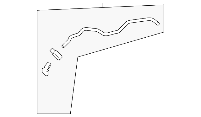Genuine Coolant Overflow Hose (p15 N18) - 21741-5RB0A | NissanParts.cc ...