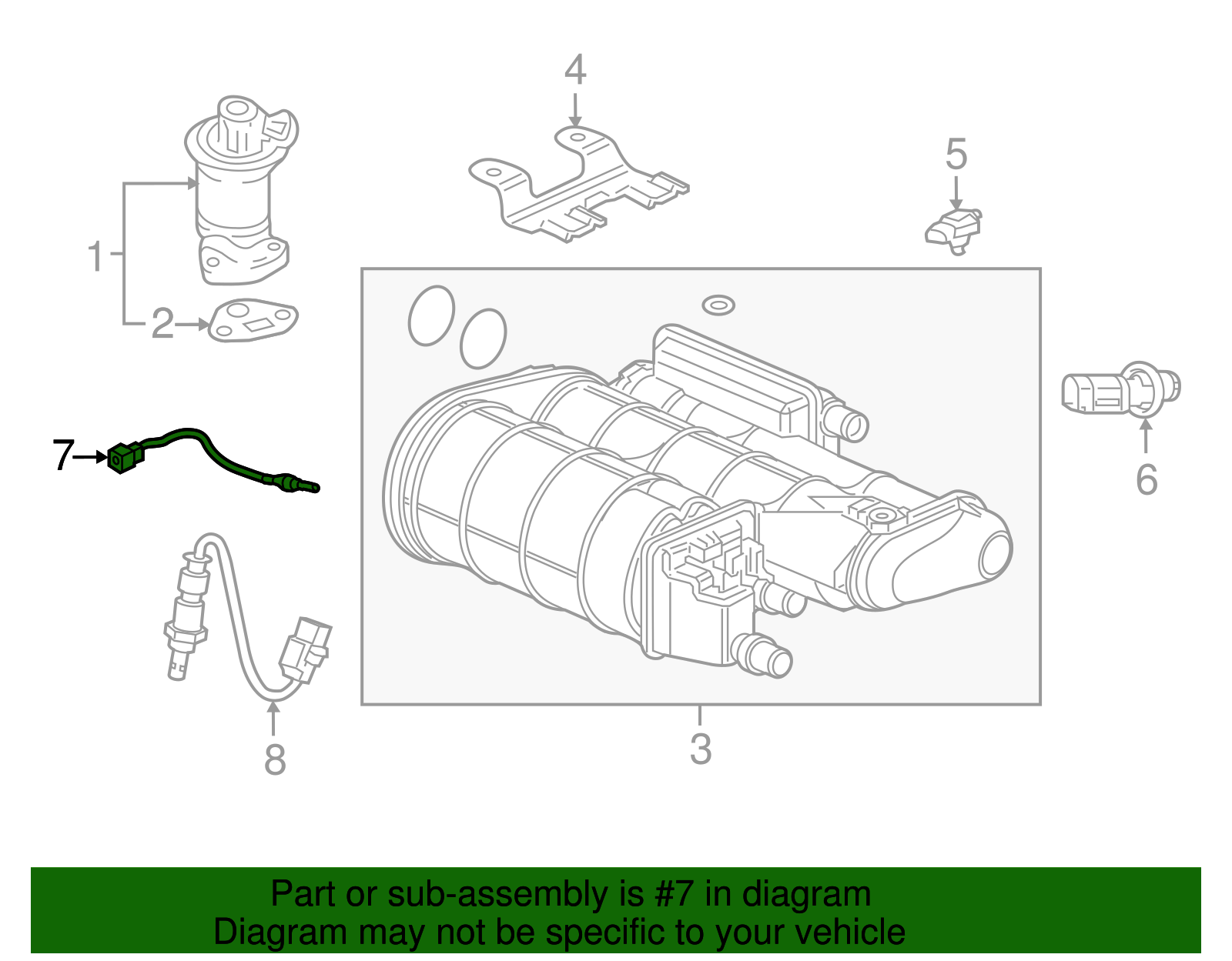 36531-5MR-A01 - Oxygen Sensor 2018-2025 Honda | Honda Parts Online