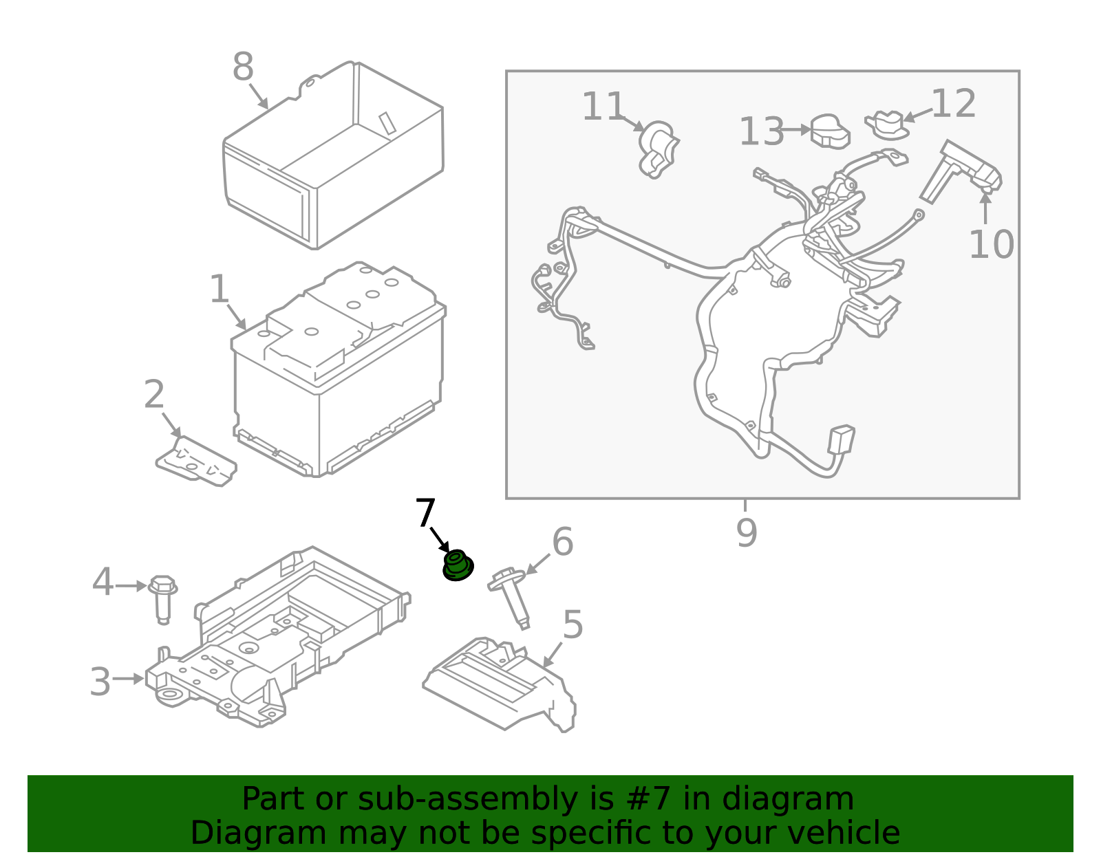 Genuine OEM Ford Part - Water Pump Assembly Nut W520413-S442 | Genuine ...