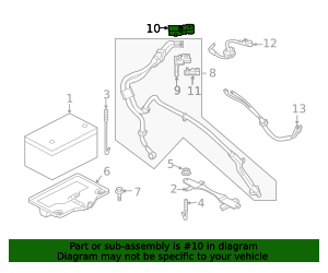24345-7993A - Battery Terminal Cover 2003-2024 Nissan | Nissan ...