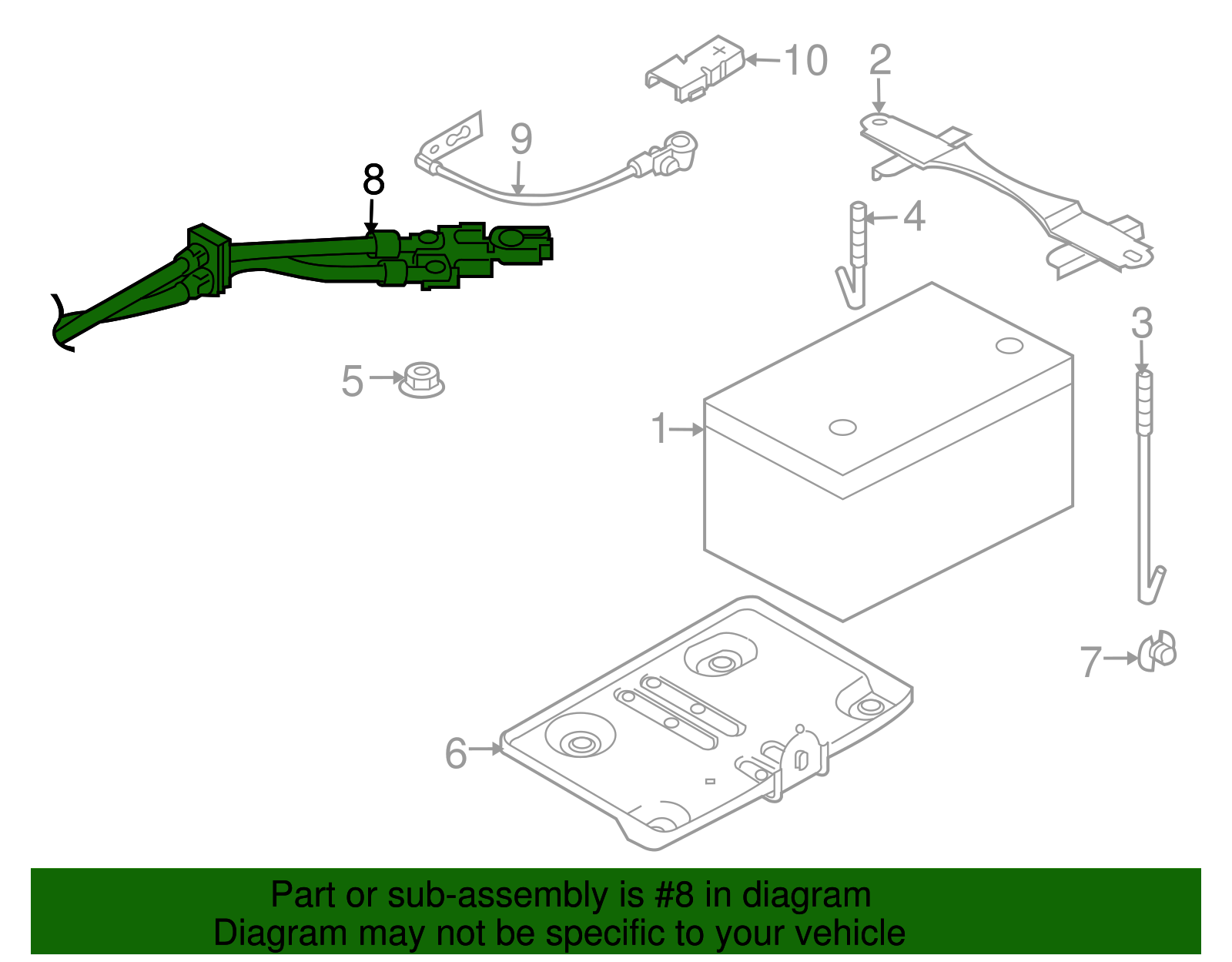 24105-1NA0A - Positive Cable 2008-2017 Infiniti | Infiniti of Orland Park