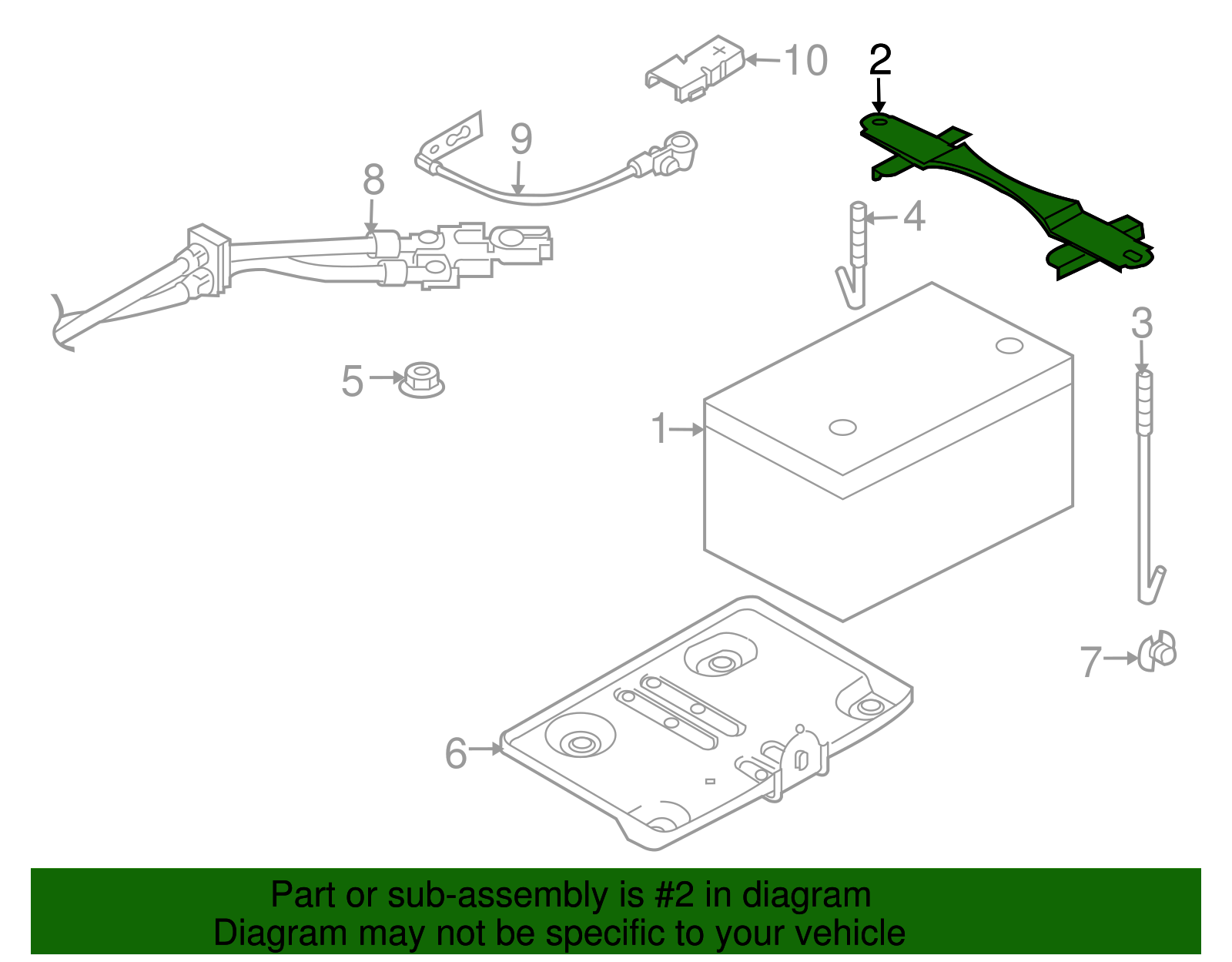 24420-AL510 - Hold Down 2003-2020 Infiniti | Infiniti of Orland Park