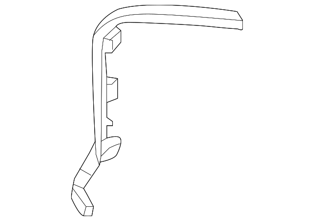 Genuine Toyota Side Molding part# 53123-0D080 for 2015-2017 Toyota ...