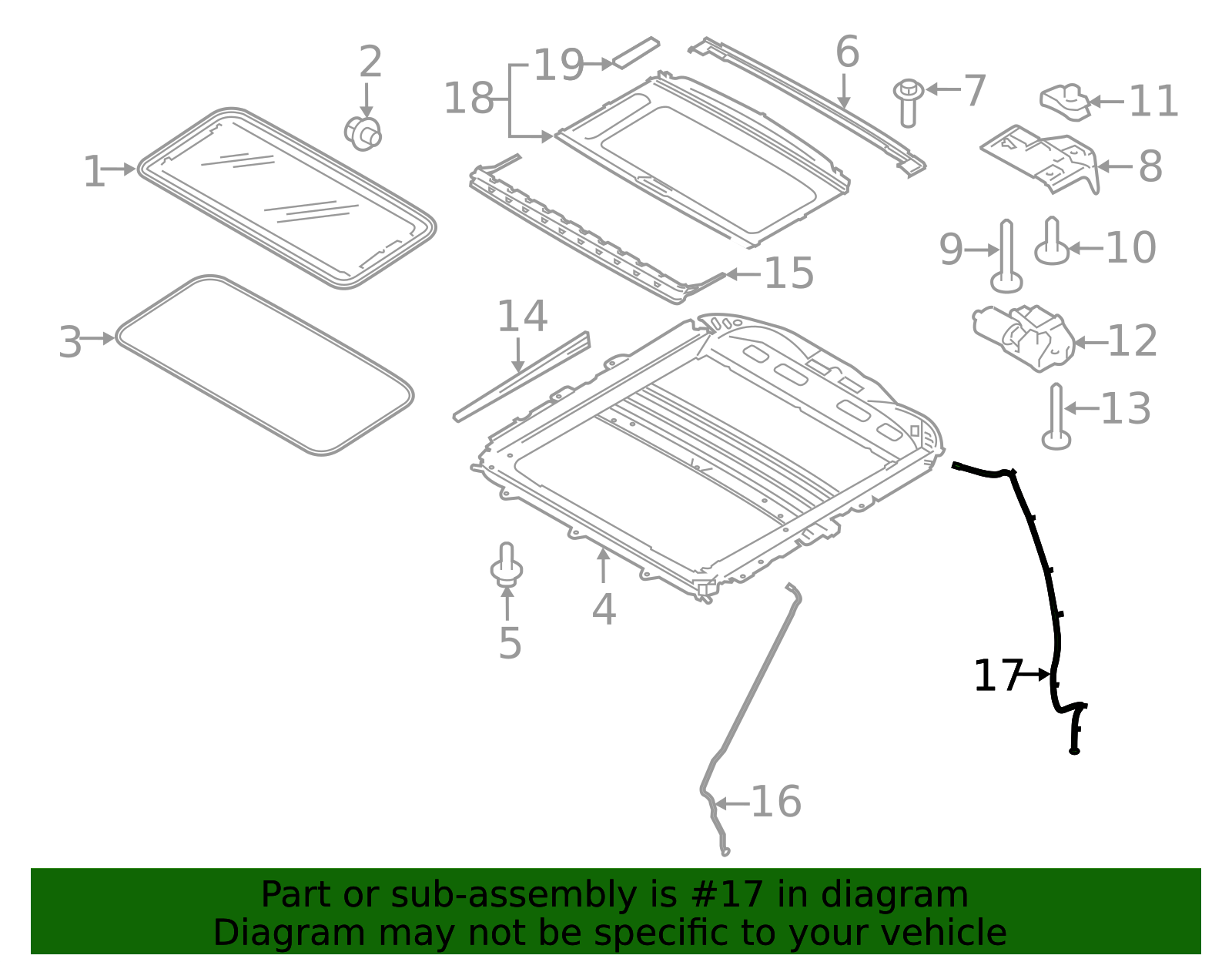 2015-2022 Ford | Drain Tube | FL3Z-18502C53-A | Walls' Ford Parts