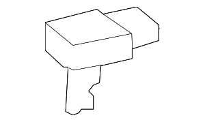 Genuine Toyota Mass Air Flow Sensor part# 22204-0F030 for 2004-2023 ...