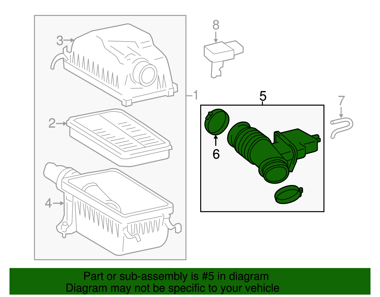 17880-0S010 - High-Quality Engine Air Intake Resonator for 2007-2022 ...